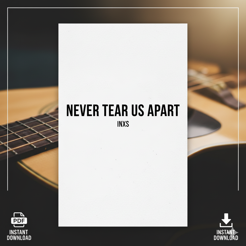 INXS – « Never Tear Us Apart » | Grille d’accords et tablature guitare ...
